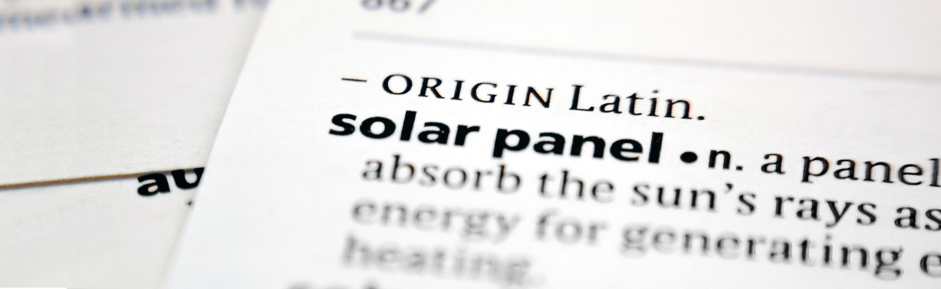 ReNu's Solar Dictionary | ReNu-Solar